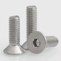China DIN7991 Countersunk Hex Slot Machine Screws M3-M24 Stainless Steel 304 316 Carbon Steel 4.8-12.9 for sale