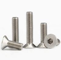 China DIN7991 Countersunk Hex Slot Machine Screws M3-M24 Stainless Steel 304 316 Carbon Steel 4.8-12.9 for sale