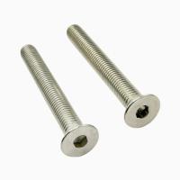 China DIN7991 Countersunk Hex Slot Machine Screws M3-M24 Stainless Steel 304 316 Carbon Steel 4.8-12.9 for sale