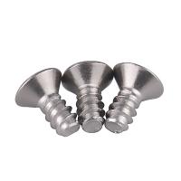 China DIN7982F Countersunk Head Cross Slot Self Tapping Screws Steel 4.8mm for sale