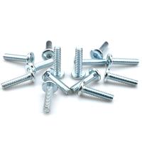 China Custom Wafer Head Machine Screws Stainless Steel Brass Aluminum Titanium M3 M4 M5 for sale