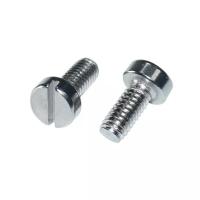 China DIN84 Slotted Machine Screws M3-M12 Steel Zinc Plated Precision Fasteners for sale