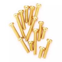 China DIN84 Slotted Machine Screws M3-M12 Steel Zinc Plated Precision Fasteners for sale