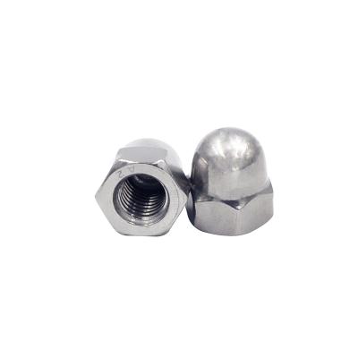 China DIN1587 Hex Domed Cap Nuts M6 M8 M10 Stainless Steel A2-70 for sale