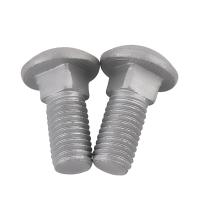 China Stainless Steel Coach Bolts Heavy Duty M10 x 100mm for Structural Fastening for sale