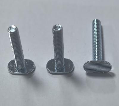 China Patterned T Head Mechanical Threaded Bolts M12-M30 High Strength Steel for sale