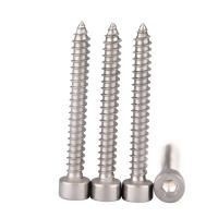 China Cylindrical Head Hex Slot Self Tapping Screws ST2 ST6mm Stainless Steel A2 70 for sale