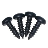 China Black Dacromet Stainless Steel Pan Head Phillips Self Tapping Screws M4 x 20mm for sale