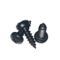China Black Dacromet Stainless Steel Pan Head Phillips Self Tapping Screws M4 x 20mm for sale