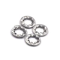 China DIN6798 Serrated Lock Washers with Internal Teeth M3-M12 Carbon Steel for sale