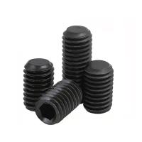 China DIN913 Hexagon Socket Set Screws Flat Point M6-M24 Carbon Steel for sale