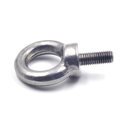 China DIN580 Lifting Eye Bolt Carbon Steel 1.2T Capacity M12 Thread Industrial Rigging Hardware for sale