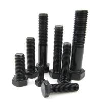 China DIN933 External Hexagon Head Full Threaded Bolts M6 M8 M10 8.8 10.9 12.9 Carbon Steel Stainless Steel for sale