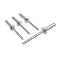 China GB12617 Open End CSK Head Pop Rivets Aluminum Steel Stainless Steel 2.4-5mm Diameter for sale