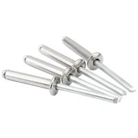 China GB12617 Open End CSK Head Pop Rivets Aluminum Steel Stainless Steel 2.4-5mm Diameter for sale