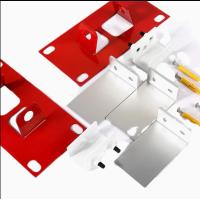 China Custom Metal Stamping Bracket Sheet Punching Parts Powder Coated 0.01mm Tolerance for sale