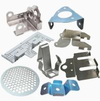 China Custom Metal Stamping Bracket Sheet Punching Parts Powder Coated 0.01mm Tolerance for sale