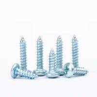 China GB845 Cross Recessed Pan Head Tapping Screws ST2.2-ST6.3 Stainless Steel Self Tapping Screws for sale