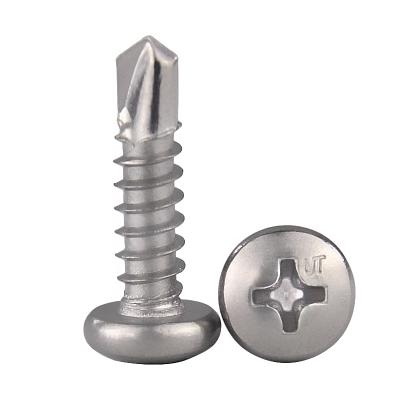 China Pan Head Cross Slot Self Drilling Screws for sale