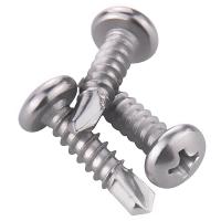 China Pan Head Cross Slot Self Drilling Screws for sale