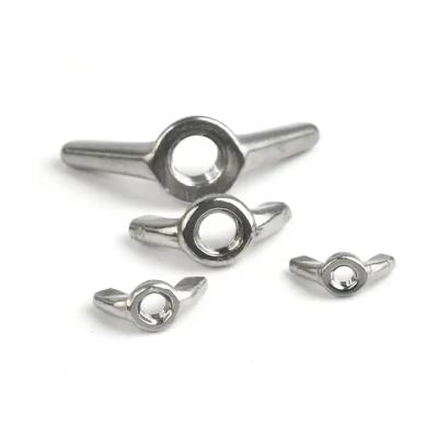 China DIN315 Wing Nut Butterfly Nut Stainless Steel M6 M8 M10 M12 Fastener for sale