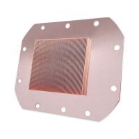 China High accurate CNC processing for custom designed brass water-cooled heatsink for sale