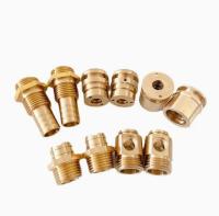 China CNC Turned Precision Components Custom Stainless Steel Brass Copper Aluminum Machining Parts 0.01mm Tolerance for sale