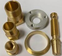 China CNC Turned Precision Components Custom Stainless Steel Brass Copper Aluminum Machining Parts 0.01mm Tolerance for sale