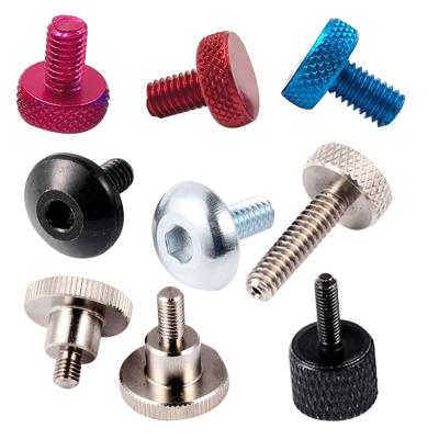 China Customized High Precision CNC Turning Stainless Steel Brass Aluminum Alloy Fastening Bolts 0.01mm Tolerance for sale