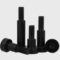 China Black colored custom design hexagon slot Shoulder Bolt for sale