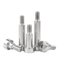 China Custom design metal shoulder bolts for heavy industrial for sale