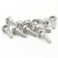 China High-accurate OEM headless slotted socket Torx head mechanical half threaded shoulder bolts for sale