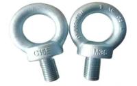 China DIN580 Lifting Eye Bolt Carbon Steel 1.2T Capacity M12 Thread Industrial Rigging Hardware for sale