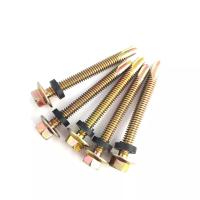 China DIN7504K Hex Head Self Drilling Screws with EPDM Washer ST4.8 Length 10-300mm for sale