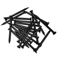China Blackened cement-coated steel nails for sale