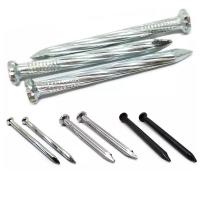 China Twist Concrete Nails Carbon Steel 1.7-5.0mm 16-155mm for Building Construction for sale