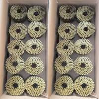 China Coil Nails 2.0-3.7mm Diameter 32-130mm Length Low Carbon Steel for Pallet and Packaging for sale