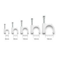China High-Strength PP Steel Wire Clip 1.5-3.8mm Diameter 15-60mm Length for Cable Installation for sale
