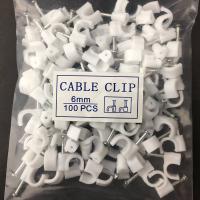 China High-Strength PP Steel Wire Clip 1.5-3.8mm Diameter 15-60mm Length for Cable Installation for sale