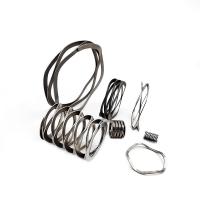 China Custom Circular Wave Spring Canted Coil Spring Stainless Steel OEM 500pcs MOQ for sale