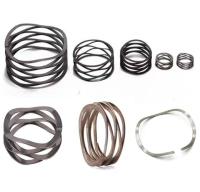 China Custom Circular Wave Spring Canted Coil Spring Stainless Steel OEM 500pcs MOQ for sale