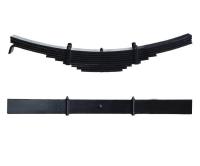 China Leaf Spring 16x90-9 for 2-4 Axle Trailer Suspension 30T Max Payload Steel Plate Spring for sale