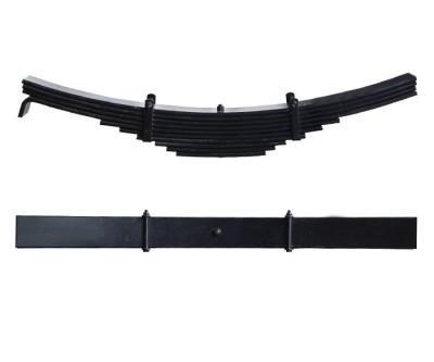 China Leaf Spring 16x90-9 for 2-4 Axle Trailer Suspension 30T Max Payload Steel Plate Spring for sale