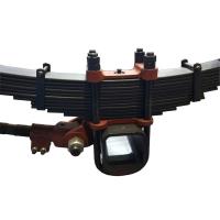China Leaf Spring 16x90-9 for 2-4 Axle Trailer Suspension 30T Max Payload Steel Plate Spring for sale