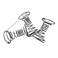 China Custom Stainless Steel Bed Springs Coil Compression Extension Torsion 0.2mm-6mm Wire 20mm-300mm Length for sale
