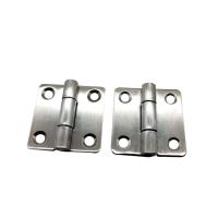 China Metal Flat Hinge 4x3x3mm 180 Degree Soft Closing Stainless Steel Furniture Hinge for sale
