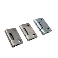 China Metal Flat Hinge 4x3x3mm 180 Degree Soft Closing Stainless Steel Furniture Hinge for sale