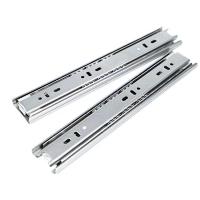 China Stainless Steel Undermount Drawer Slide 45mm Width 12mm Thickness Heavy Duty Soft Closing 10-24 inch for sale