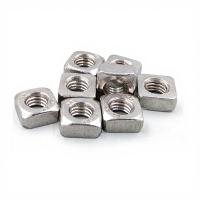 China DIN557 Square Nuts Stainless Steel A2-70 A4-80 M3-M24 Metric Inch Left-Hand Thread Cold Forged for sale