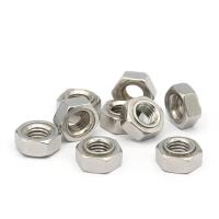China DIN928 DIN929 Weld Nuts Stainless Steel Carbon Steel M1-M48 Hexagon Square Custom Sizes for sale